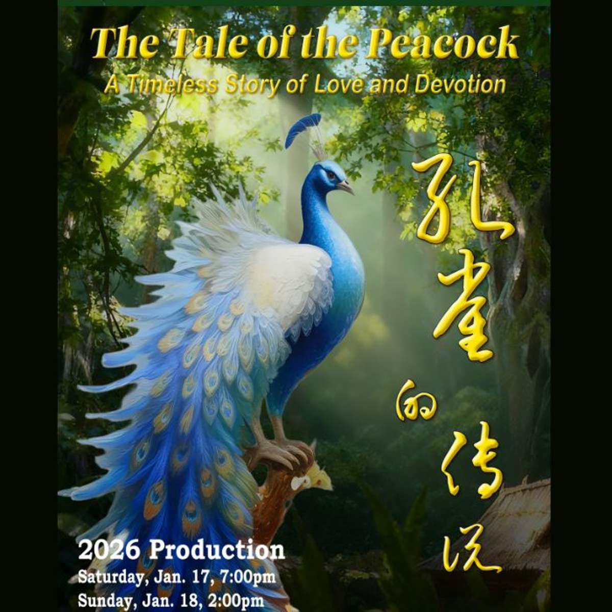 CAAM CDT Presents: The Tale of the Peacock | The O'Shaughnessy at St ...